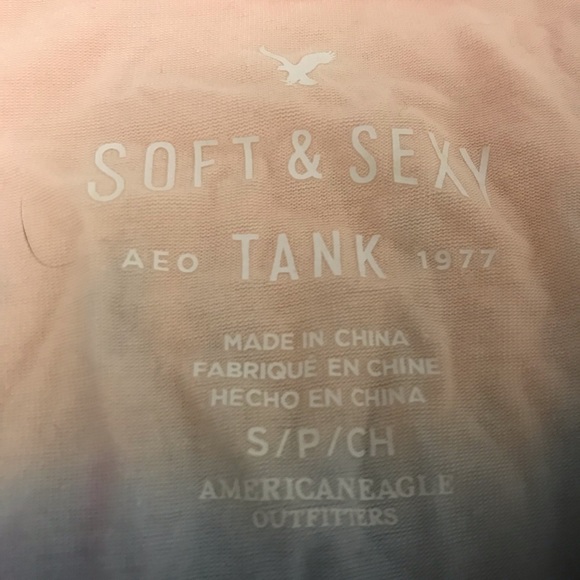 American Eagle Outfitters | Tops | Soft And Sexy American Eagle Tank Tie Dye Style | Poshmark